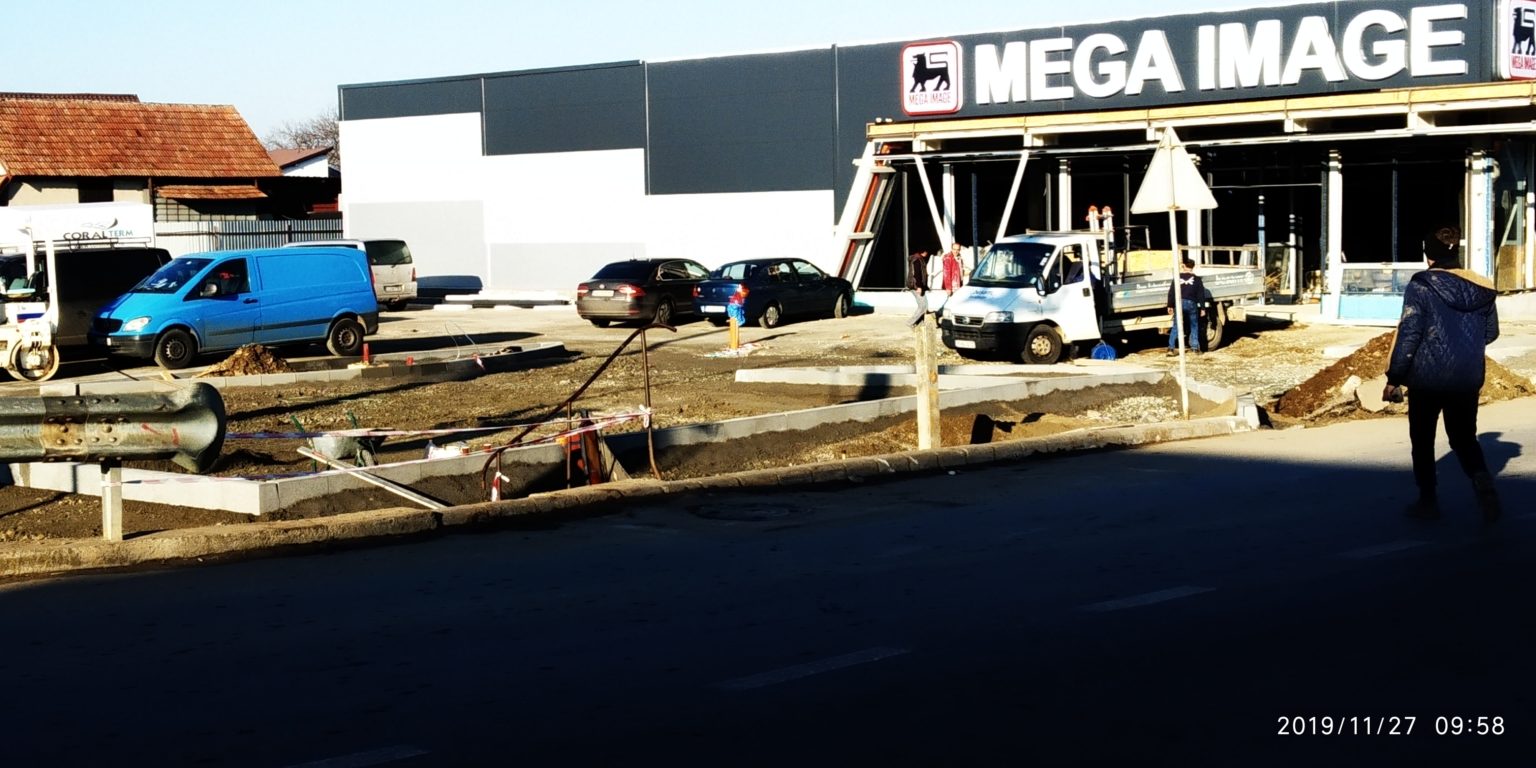 EXCLUSIV// Cand se deschide Mega Image din sensul giratoriu Floresti ...